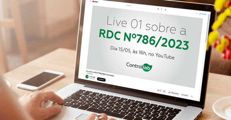 Controllab promove live sobre RDC Nº 786/2023 – Controllab