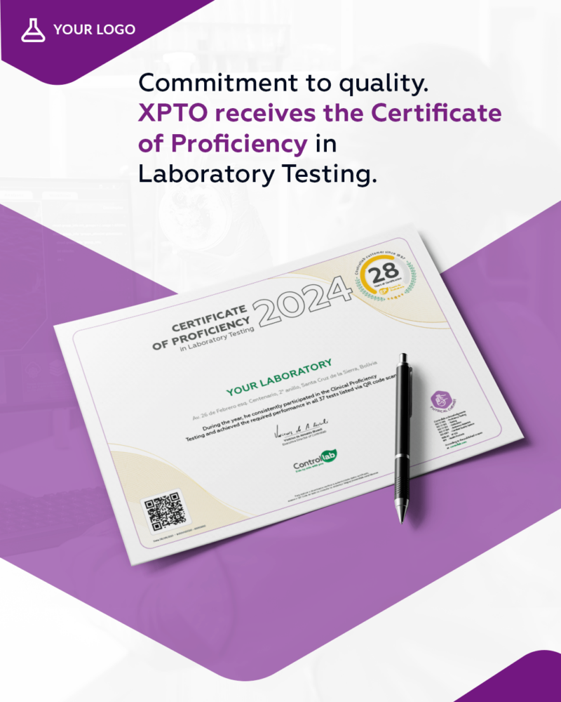 Use your certificate to highlight your quality! – Controllab