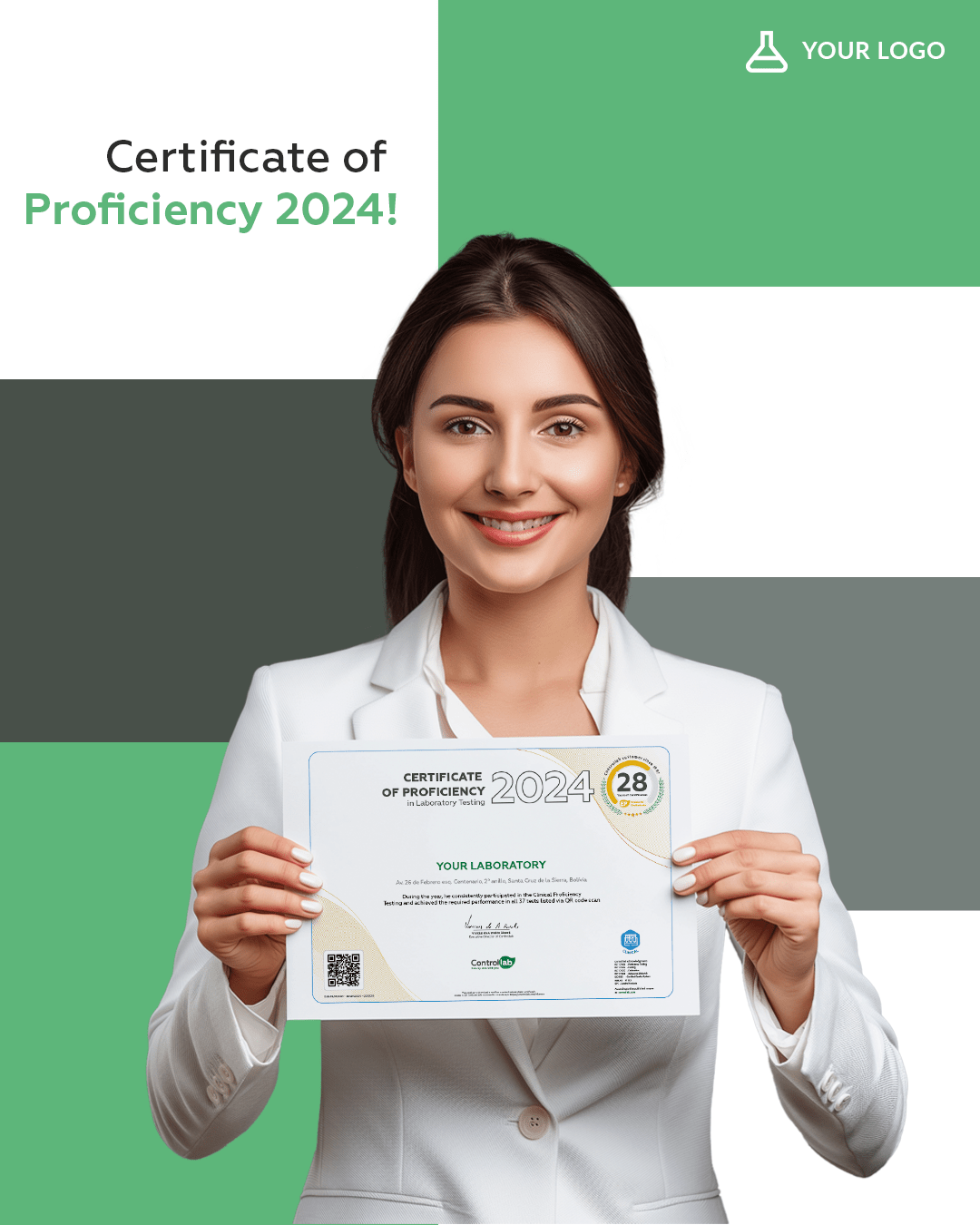 Use your certificate to highlight your quality! – Controllab