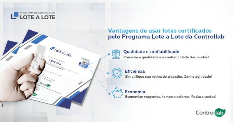 POCT agora tem certificação de qualidade para o lote – Controllab